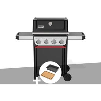 Weber Barbecue &agrave; gaz Spirit E-410 + Bac et planche &agrave; d&eacute;couper Works
