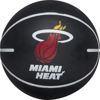 Wilson Basketball, NBA Dribbler, Miami Heat, Outdoor und Indoor, Gr&ouml;&szlig;e: Kindergr&ouml;&szlig;e, Rot, Youth