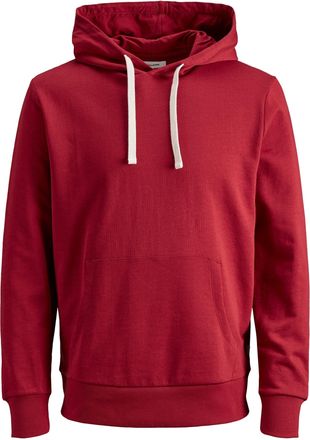 Jack & Jones NOS Herren JJEHOLMEN Sweat Hood NOOS Kapuzenpullover, per Pack Rot (Rio Red Fit: Reg Fit), Large (Herstellergr&ouml;&szlig;e: L)
