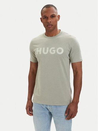 HUGO BOSS T-Shirt Dulivio 50467556 Hellgr&uuml;n Regular Fit