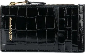 Alexander McQueen Card Case - Black