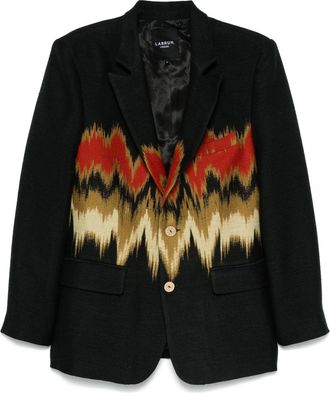 Labrum London Blurred Sakko - Schwarz