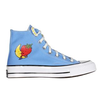 Sky High Farm High Top Canvas Sneakers - - Shoes - Damen - Blau - 36 1/2 EU