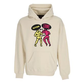 Iuter Fighters Kapuzenpullover mit Fronttasche - - Sweatshirts & Hoodies - Herren - Beige - S