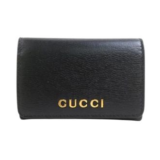 Gucci Pre-owned Card Case - - Pre-owned - Damen - Schwarzk - ONE SIZE