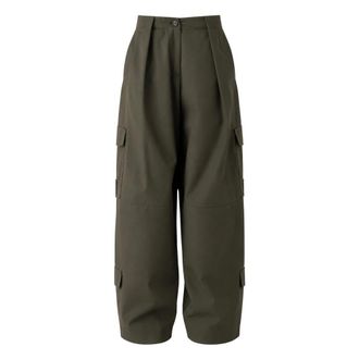 Meimeij Weite Hosen - - Trousers - Damen - Gr&uuml;n - S