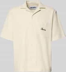 Review Regular Fit Freizeithemd mit Label-Stitching