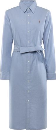 Polo Ralph Lauren Femme, Robes, Bleu, Taille: 34 FR Robe Chemise