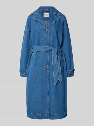 Only Loose Fit Trenchcoat aus Denim Modell MALOU