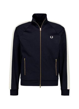 Fred Perry Herren Pullover blau unifarben