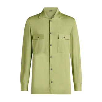 Kiton Herren, Shirts, Gr&uuml;n, XLGr&ouml;&szlig;e