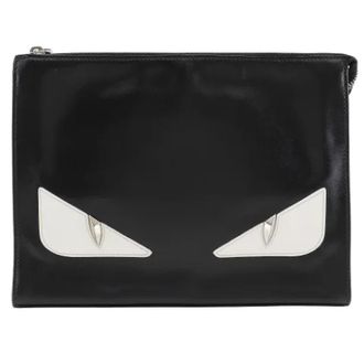 Fendi Pre-owned Leder clutches - - Pre-owned - Damen - Schwarzk - ONE SIZE