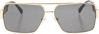 Versace Homme, Accessoires, Jaune, Taille: 61 MM Ve2290 Lunettes de soleil