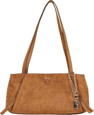 Guess Femme, Sacs, Brun, Taille: ONE Size Coleen Logo Small SA Tote