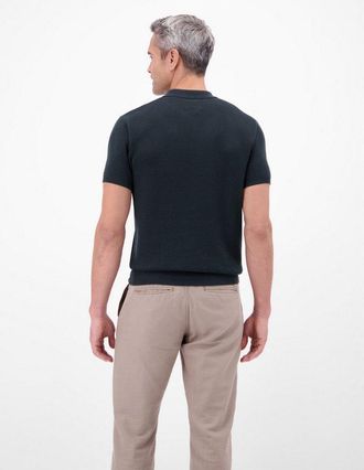 Lerros Poloshirt mit Strick-Struktur