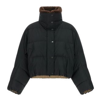 Brunello Cucinelli Damen, Jacken, Schwarzk, XSGr&ouml;&szlig;e