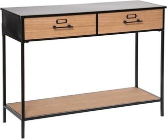 Atmosphera Atmosphera - Console Baris - Noir - 2 tiroirs