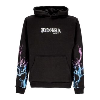 Phobia Archive Lightning Hoodie - - Sweatshirts & Hoodies - Herren - Schwarzk - XS