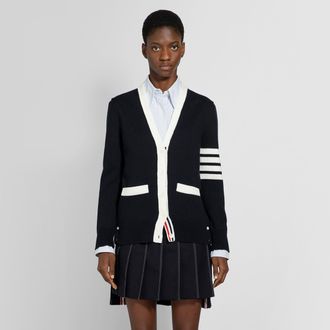 Thom Browne WOMAN BLACK & WHITE KNITWEAR