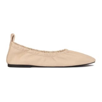 Kazar Beige Lederballerinas mit elastischem Obermaterial - - Shoes - Damen - Beige - 36 EU
