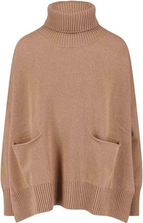 Maryya Pull Col Rond - Marron