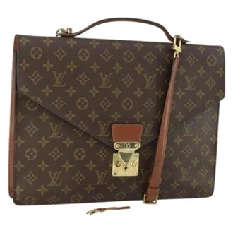 Louis Vuitton Sac &agrave; main en toile Pre-owned - Femme - Pre-owned - Brun - Taille: ONE Size