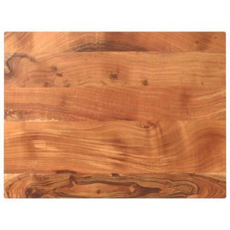 vidaXL Dessus de table 80x50x2,5 cm rectangulaire bois massif dacacia vidaXL