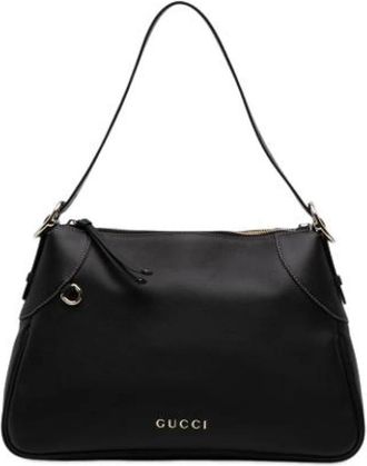 Gucci Sac bandouli&egrave;re vintage Pre-owned - Femme - Pre-owned - Noir - Taille: ONE Size