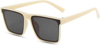 Generic Lunettes De Soleil Dext&eacute;rieur &Agrave; Grande Monture For Hommes, Sport For Femmes, Vacances Et Trajet(Beige)