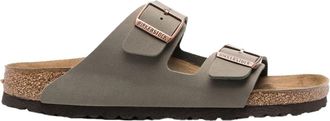 Birkenstock Sandalen - Two-Strap Arizona Sandals With Adjustable Buckles - Gr. 36 (EU) - in Grau - f&uuml;r Damen