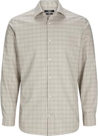 Jack & Jones Jprblaparker Chemise &agrave; Carreaux L/S Sn pour Homme, Griffes/Carreaux : Coupe ajust&eacute;e, XL
