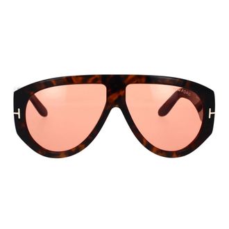 Tom Ford Bronson Sonnenbrille - - Accessories - Herren - Braun - 60 MM
