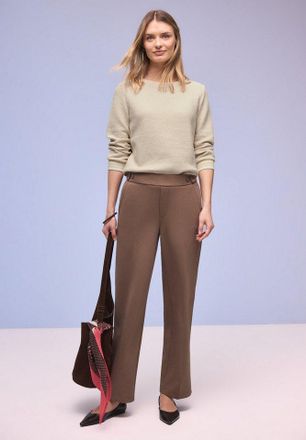 Street One 3/4-Arm-Shirt mit U-Boot-Ausschnitt