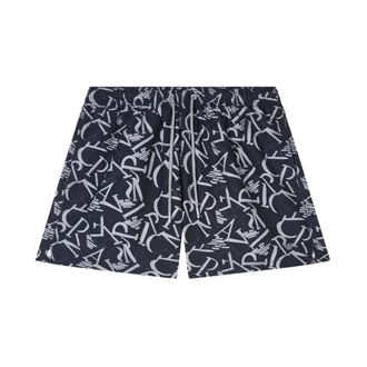 Emporio Armani Badeshorts mit Kordelzug - - Swimwear - Herren - Schwarzk - M