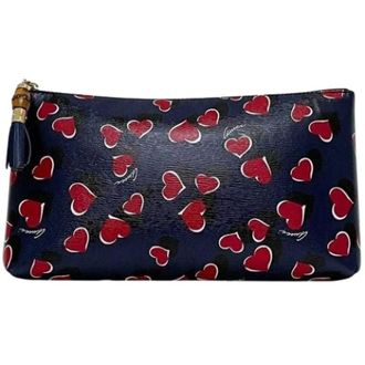 Gucci Pre-owned 338815 Pouch - Femme - Pre-owned - Bleu - Taille: ONE Size