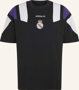 adidas Real Madrid Eqt T-Shirt schwarz