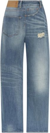 Maison Margiela Jeans im Vintage-Look - - Jeans - Damen - Blau - W28