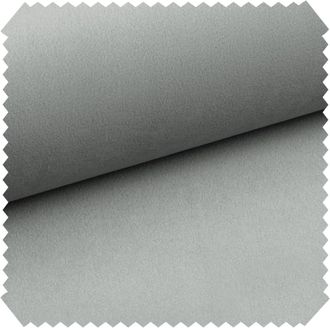 Novely EXQUISIT OTHELLO Samtweicher Velours-Polsterstoff, schmutzabweisender Möbelstoff, Schwer Entzündbare Meterware 1lfm | Farbe: 03 Silbergrau