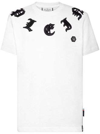 Philipp Plein t-shirt SS Gothic Plein - Blanc
