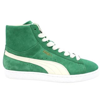 Puma Suede Mid Gum Sole Schn&uuml;rschuh - - Shoes - Herren - Gr&uuml;n - 43 EU