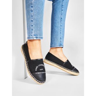 Karl Lagerfeld Espadrilles KARL LAGERFELD KL80108 Schwarz