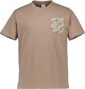 Bob Herren T-Shirt braun Baumwolle