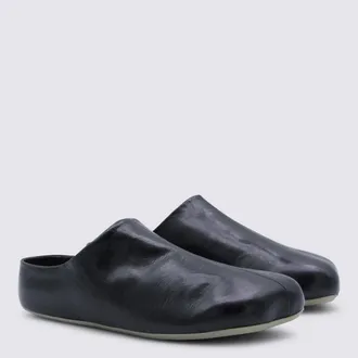 Maison Margiela Mens Flat Shoes Black _ Cover Le Sole El