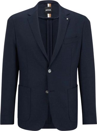 HUGO BOSS Homme, Vestes, Bleu, Taille: M Blazer crois&eacute;