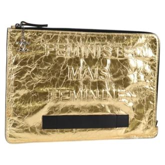 Chanel Pre-owned Leder chanel-taschen - - Pre-owned - Damen - Gelb - ONE SIZE