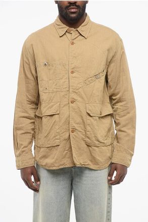 Junya Watanabe Linen Blend Multipocketed Overshirt size L