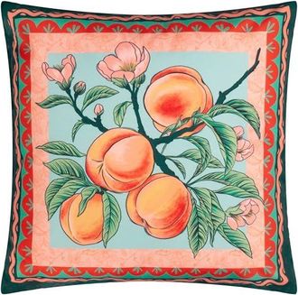 furn. Anemone Peaches Bedruckter Outdoor-Kissenbezug - Mehrfarbig - 45 x 45 cm
