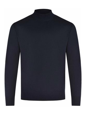 Paolo Pecora Pull Col Rond - Bleu