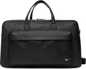 Tommy Hilfiger Wochenendtasche Th Flag Duffle AM0AM14007 Schwarz