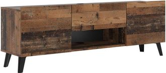 Calicosy Calicosy - Meuble tv 2 portes 1 tiroir Brighton 2 - L140 cm x 46,5 cm